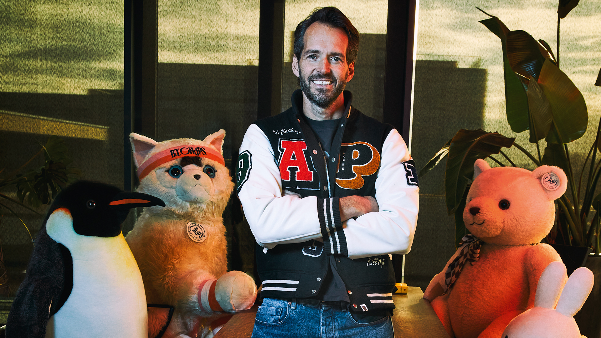 Michael Hendriks maakt duurzame knuffels: ‘Ik kan nu zeggen: ik hou van jou’