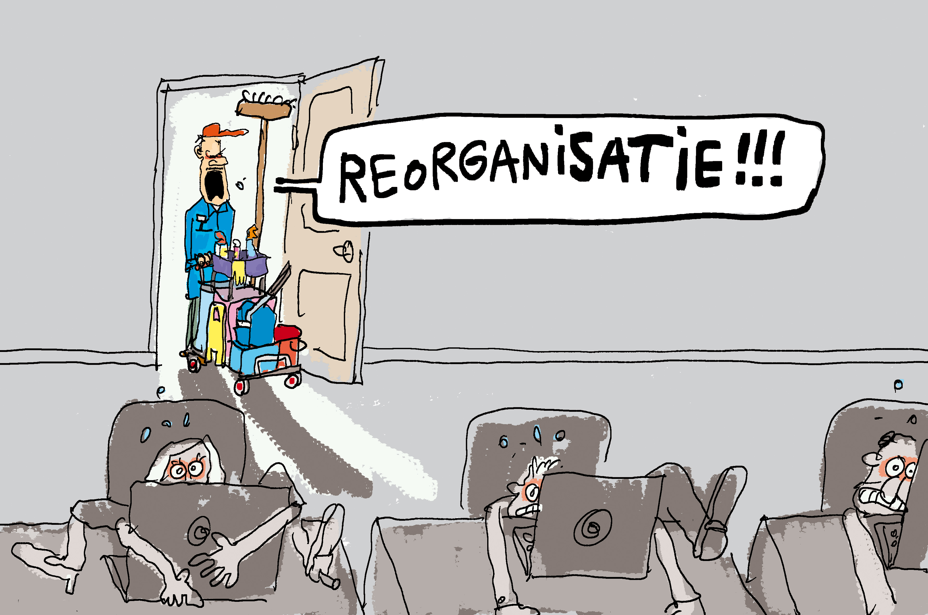 Kiezen voor een reorganisatie is een teken van bestuurlijke luiheid