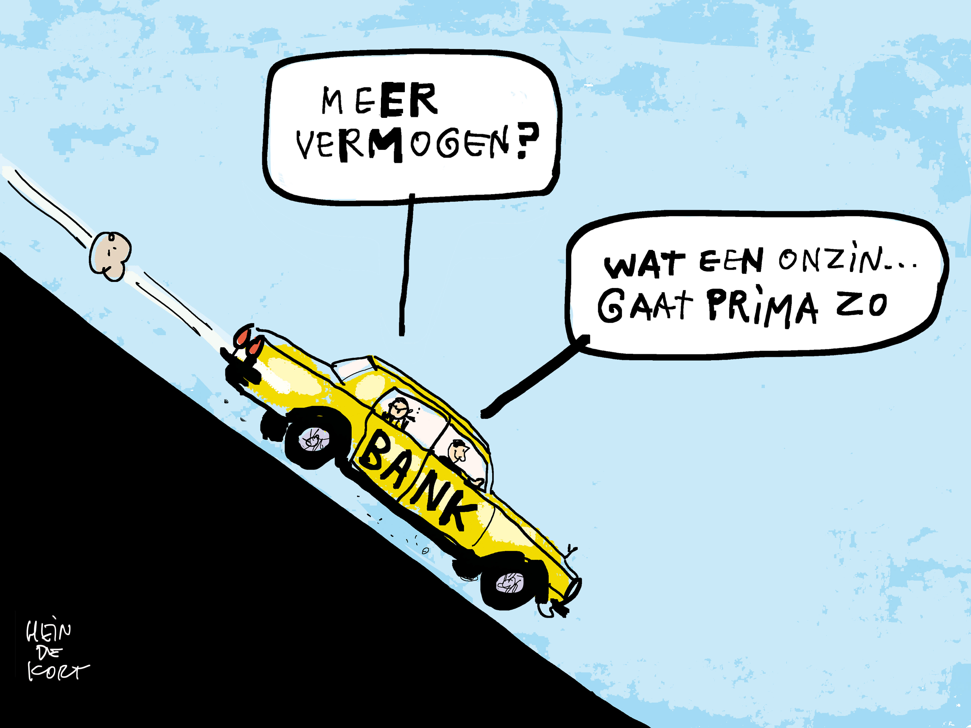 Als politici zwijgen, laten banken teugels vieren