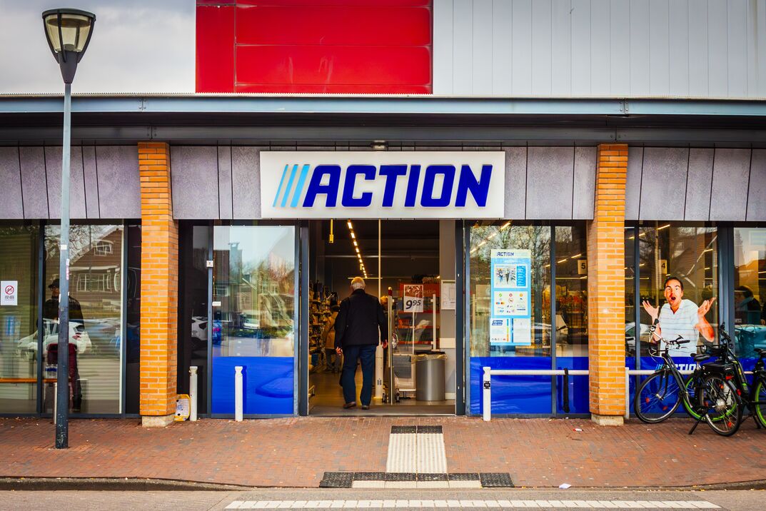 Action opent iedere dag een winkel om groeimachine gaande te houden