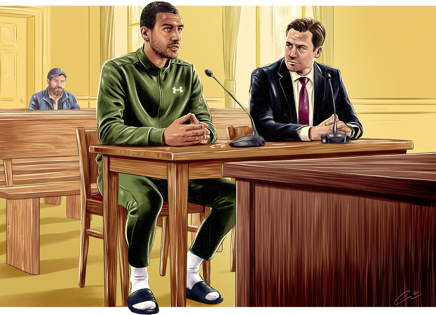 Mohamed vond het niet raar om met een tas vol briefgeld in de taxi van België naar Rotterdam te gaan