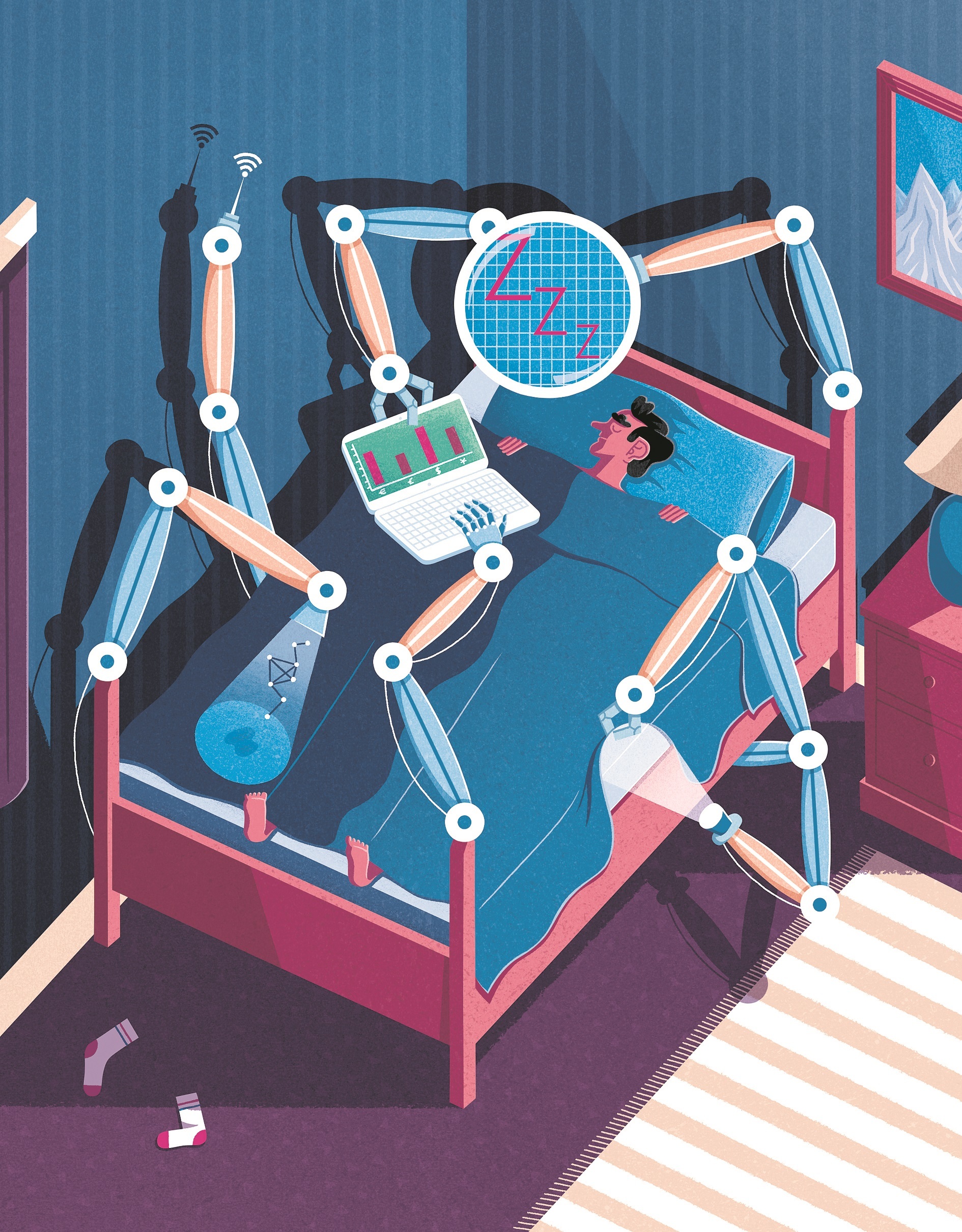 De bedluis luistert mee