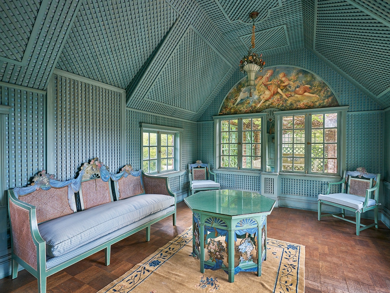 In het tuinhuis, een kort verhaal