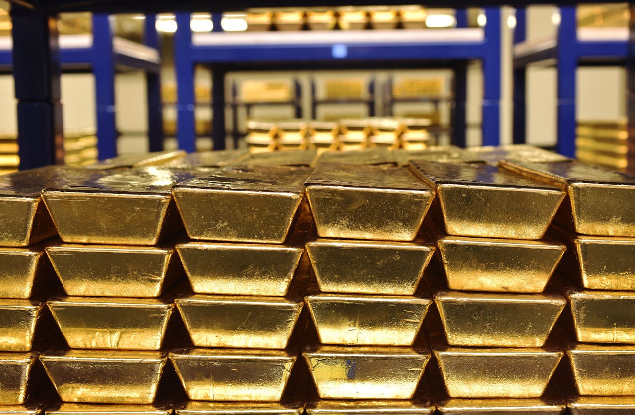 Bloedende beurzen halen stabiele reputatie van goud onderuit