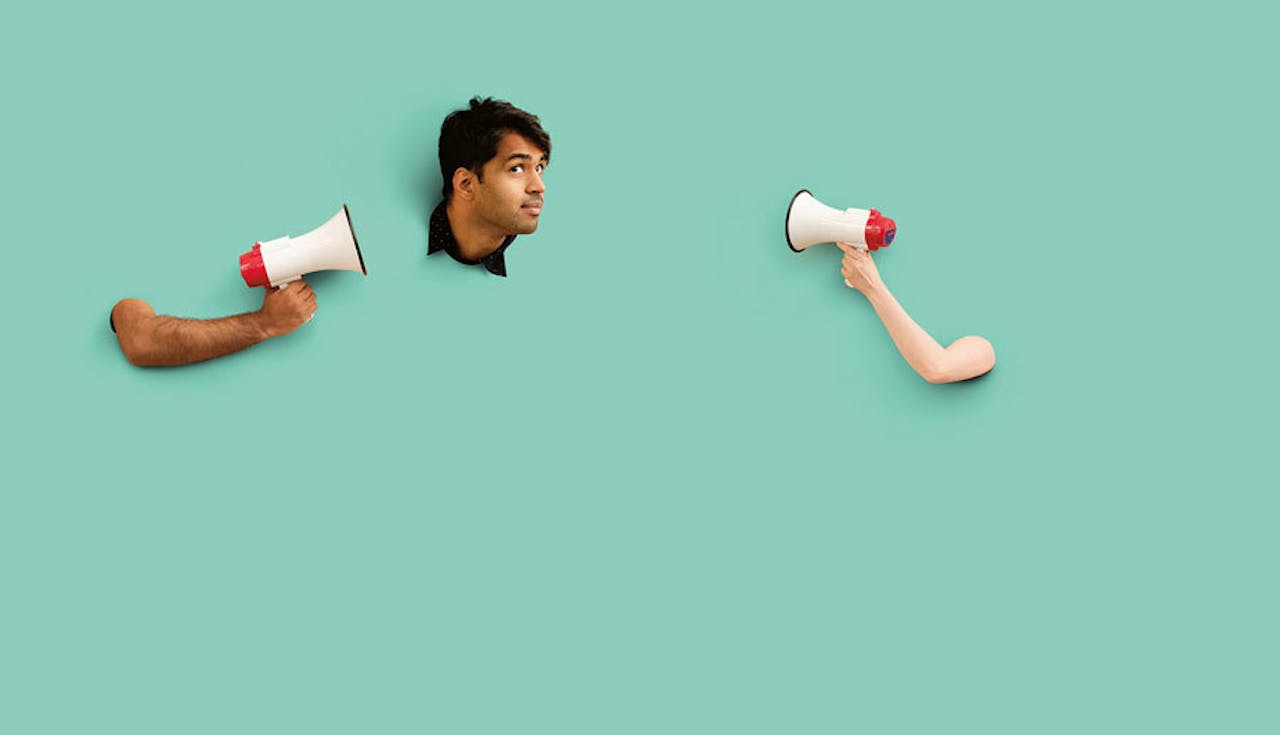 Karthik Mahadevan ontwikkelde een app voor blinden Karthik Mahadevan ontwikkelde een app voor blinden