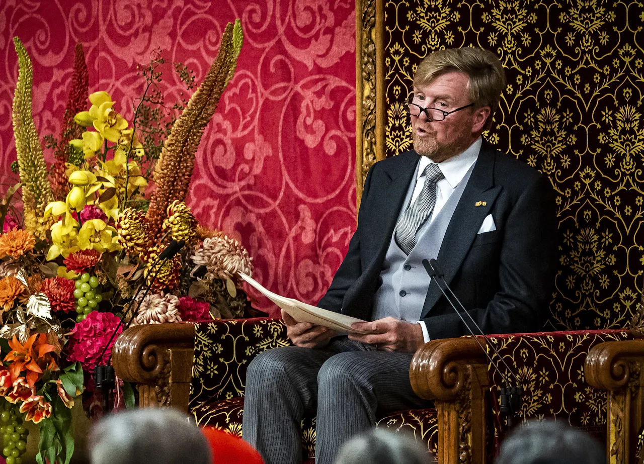 Koning in troonrede: 'Verdienen komt altijd vóór verdelen'
