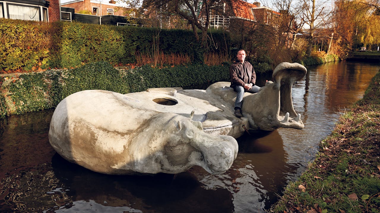 ‘Onder water houden we de bodem schoon en boven water ziet het eruit ...