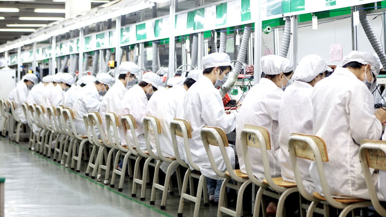 Foxconn omzeilt hoger loon met robots