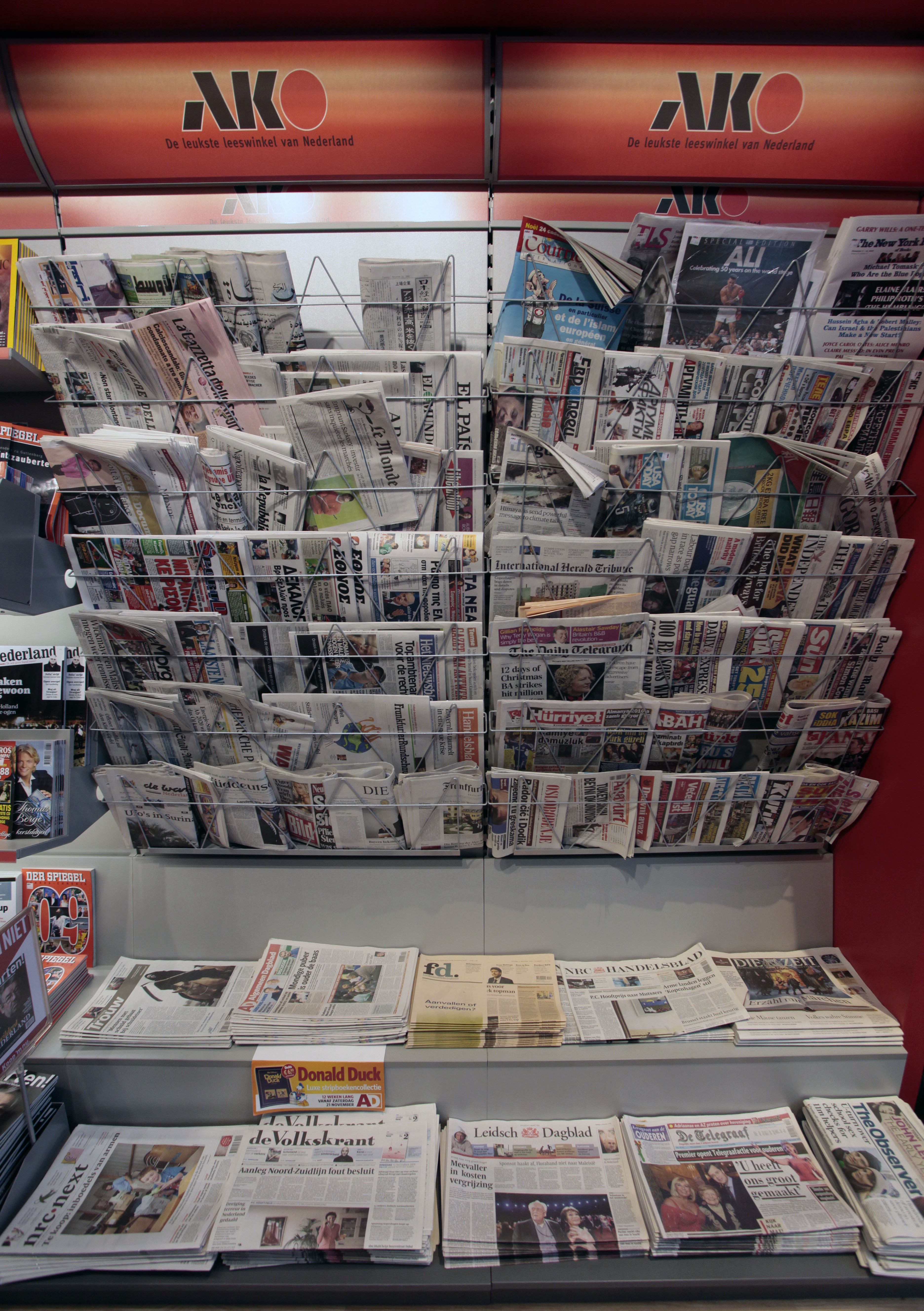 Dagbladen werken samen bij distributie