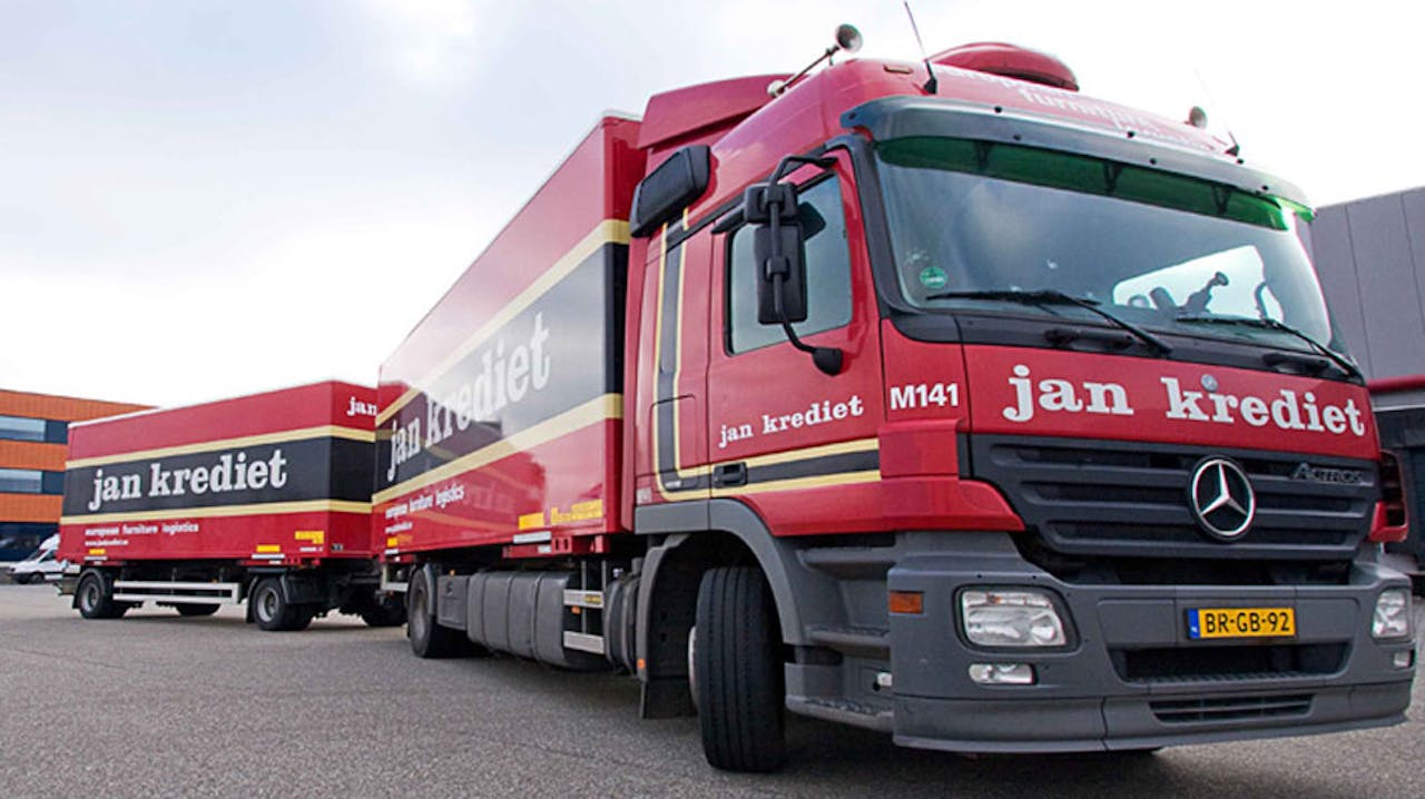 Vervoerder van meubels Jan Krediet maakt doorstart