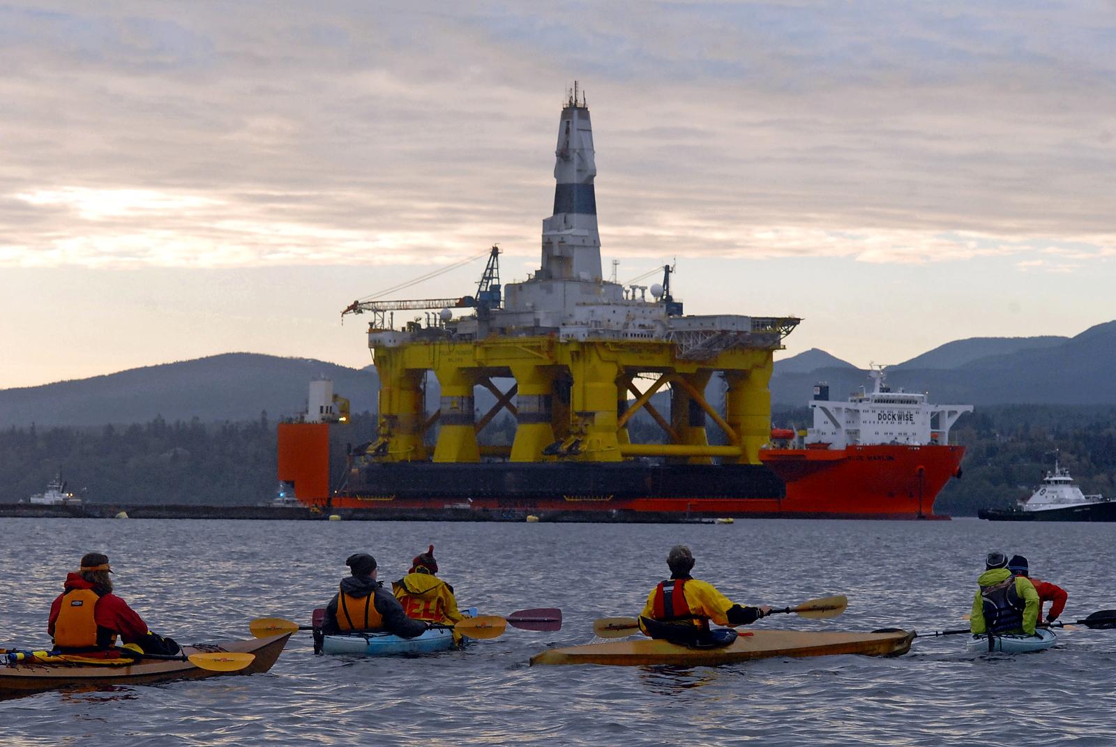 Shell met 'armada' naar Alaska