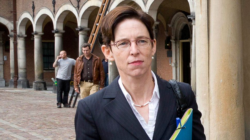 Laura van Geest moet meteen aan de bak