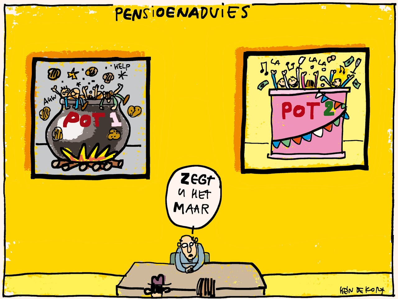 Verbeter de nieuwe pensioenwet, pas hem nog één keer aan Verbeter de nieuwe pensioenwet, pas hem nog één keer aan