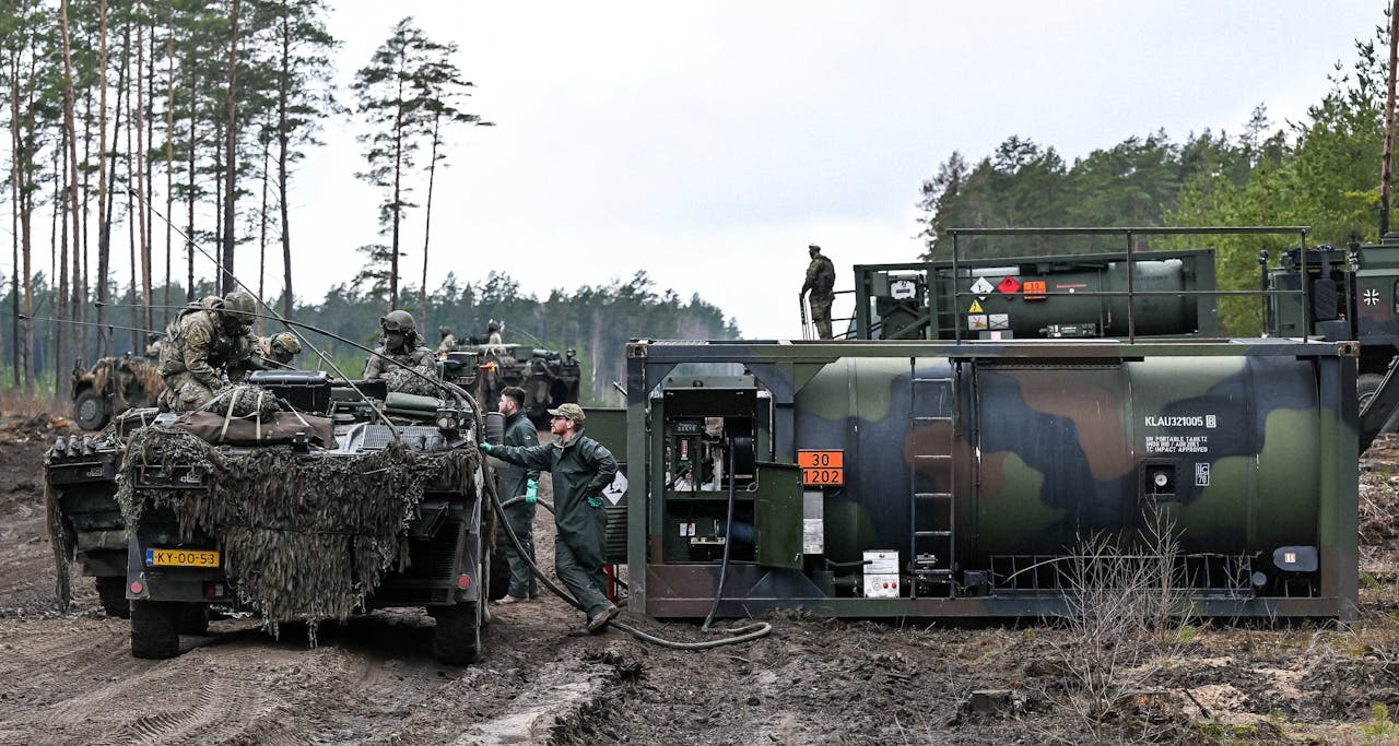 In Litouwen bereidt het Nederlandse leger zich 'in sneltreinvaart' voor ...