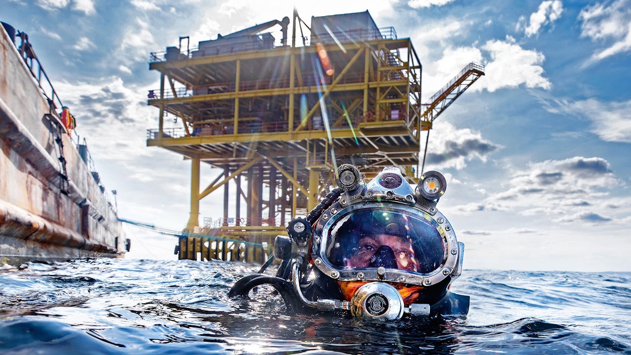 Het spannende werk van een beroepsduiker