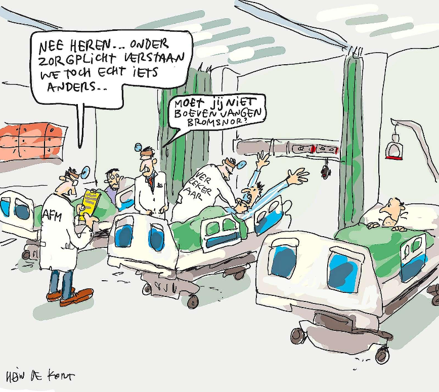 AFM-toezicht op zorgplicht verzekeraars vaak een wassen neus